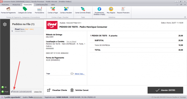 Como Integrar o Consumer ao iFood? | Ajuda do Programa Consumer