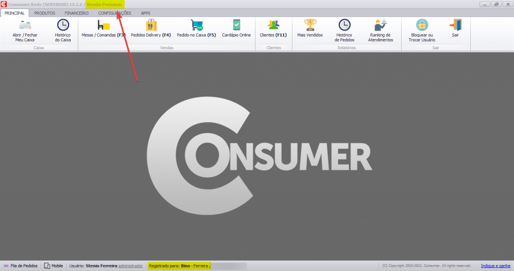 Aprenda como instalar e configurar o Consumer. – Consumer