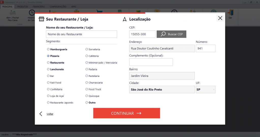Aprenda como instalar e configurar o Consumer. – Consumer