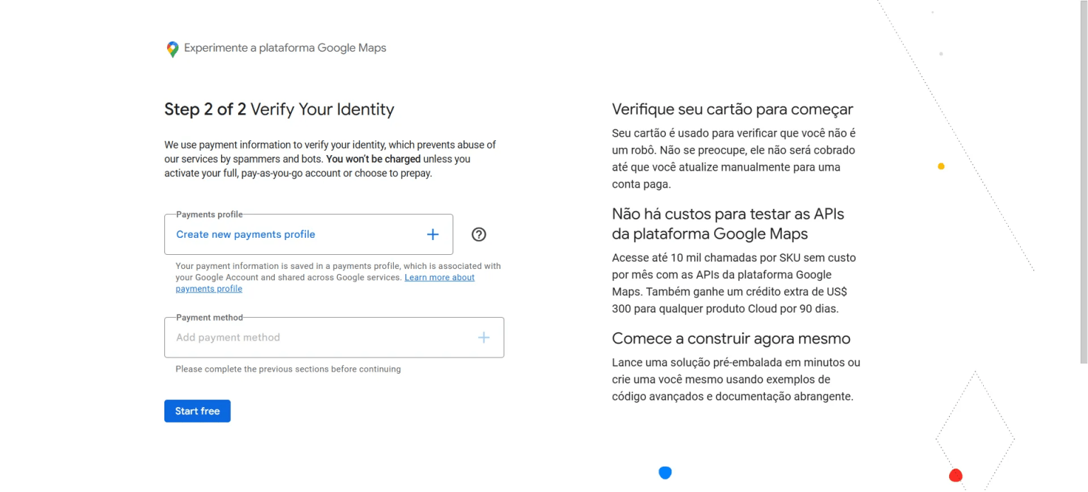 Como criar a chave de mapas do Google para utilizar no Consumer? – Consumer