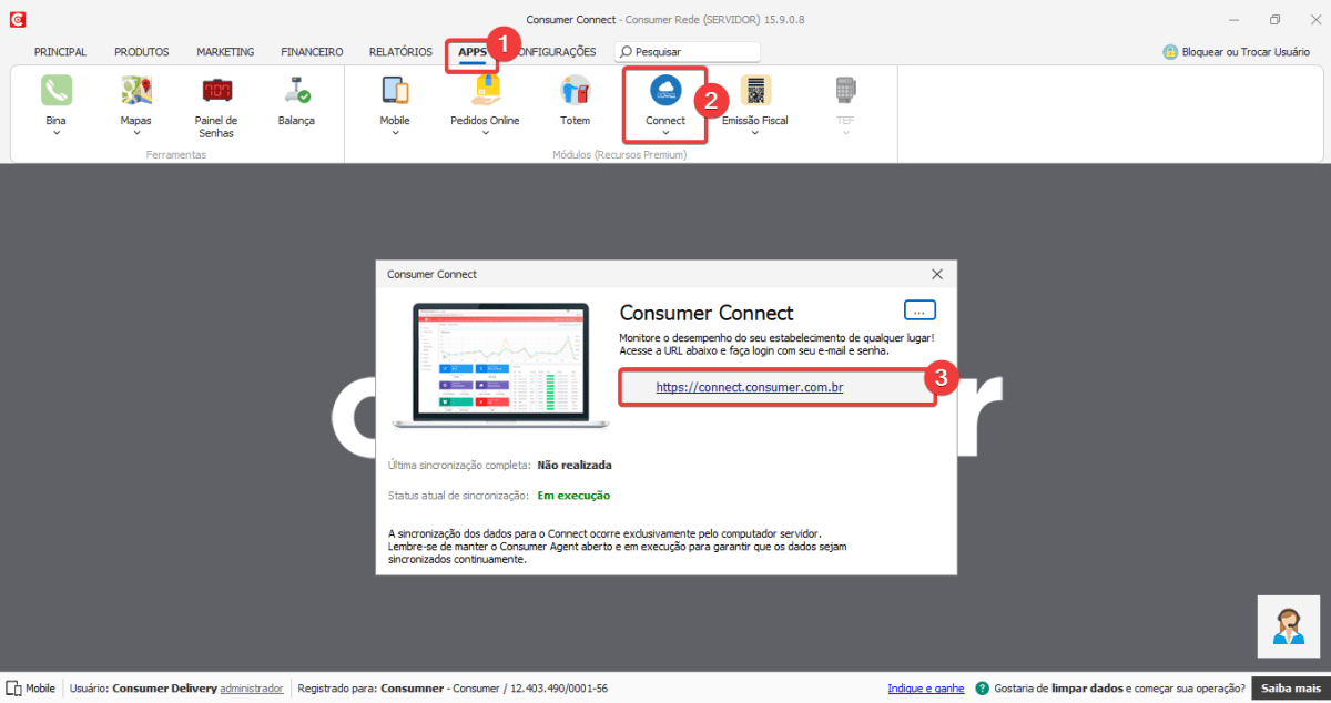 Como acessar o Consumer Connect? – Consumer