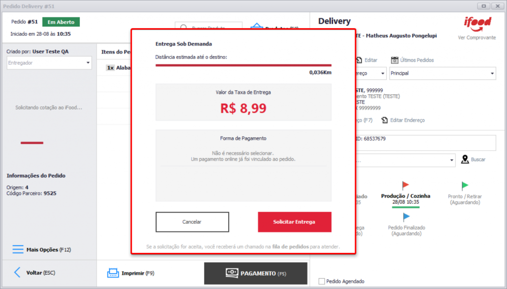 Como utilizar o Entrega Fácil agora Sob Demanda do iFood – Consumer